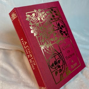 A Court of Thorns and Roses Rebound Book ACOTAR Handmade Foil Hardcover ...