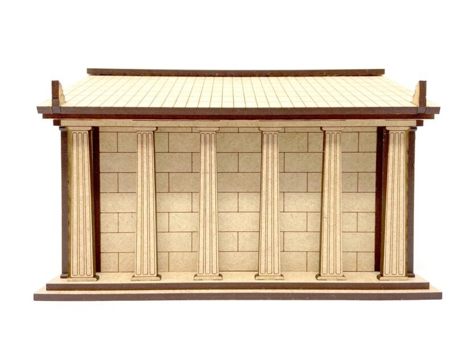 Laser Cut Greek Temple Recipe CDR DXF SVG Pdf Ai Vector Files - Etsy