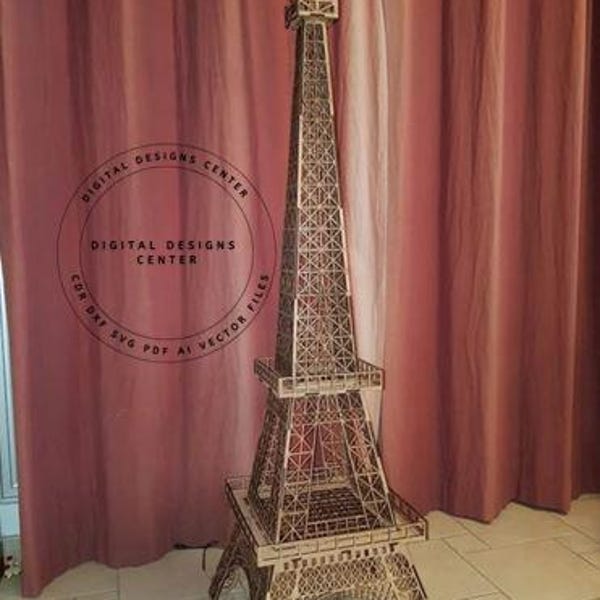 Big Eiffel Tower - Etsy