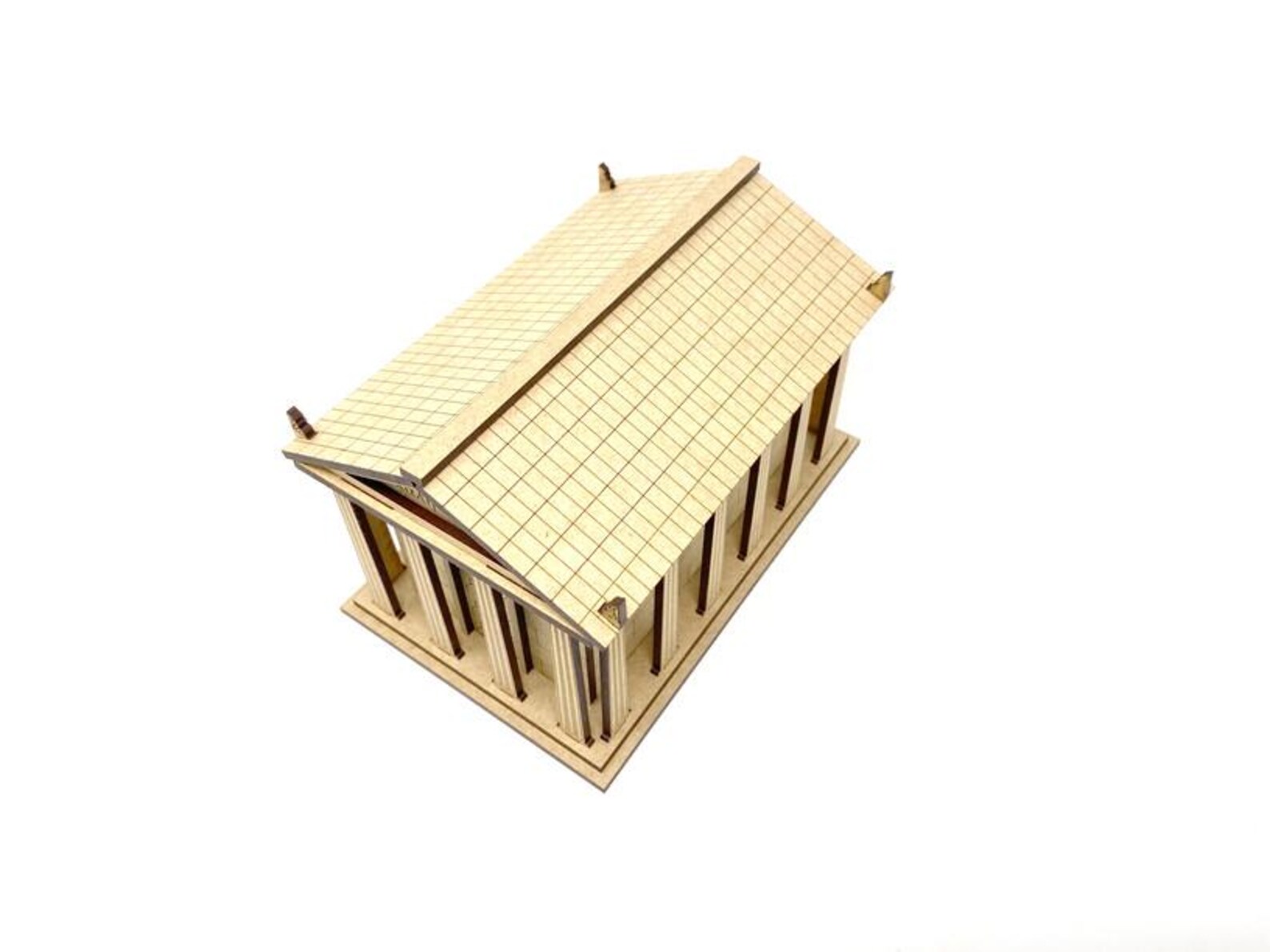 Laser Cut Greek Temple Recipe CDR DXF SVG Pdf Ai Vector Files - Etsy