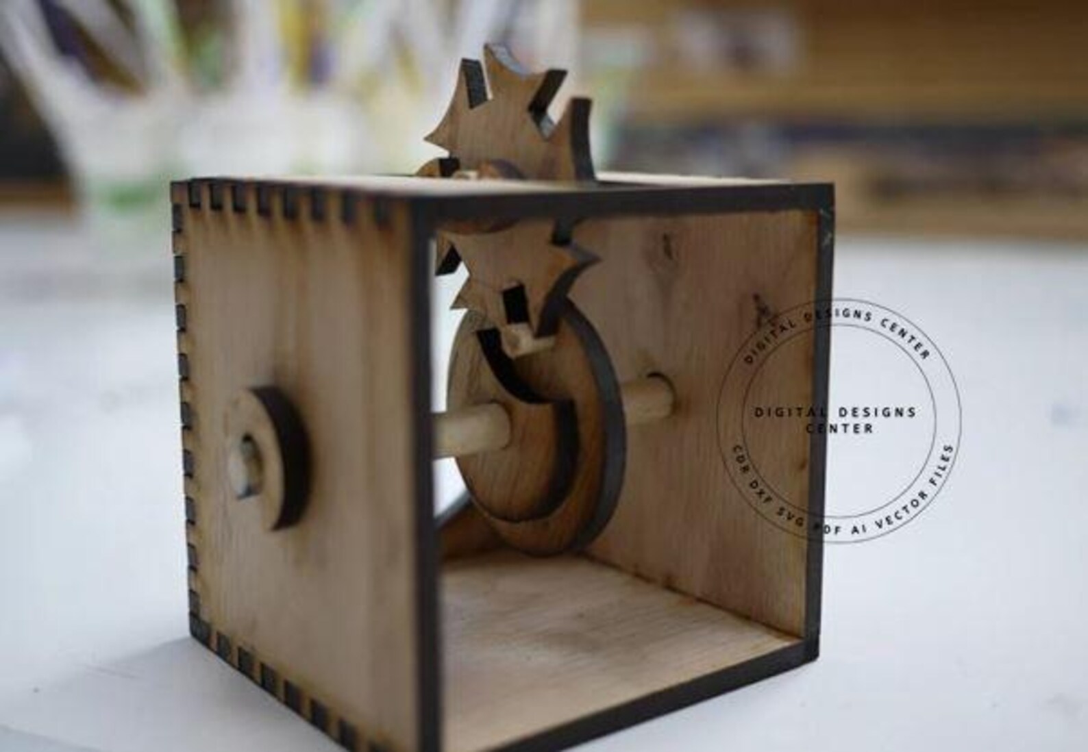 Laser Cut Geneva Stop CDR DXF SVG Pdf Ai Vector Files - Etsy