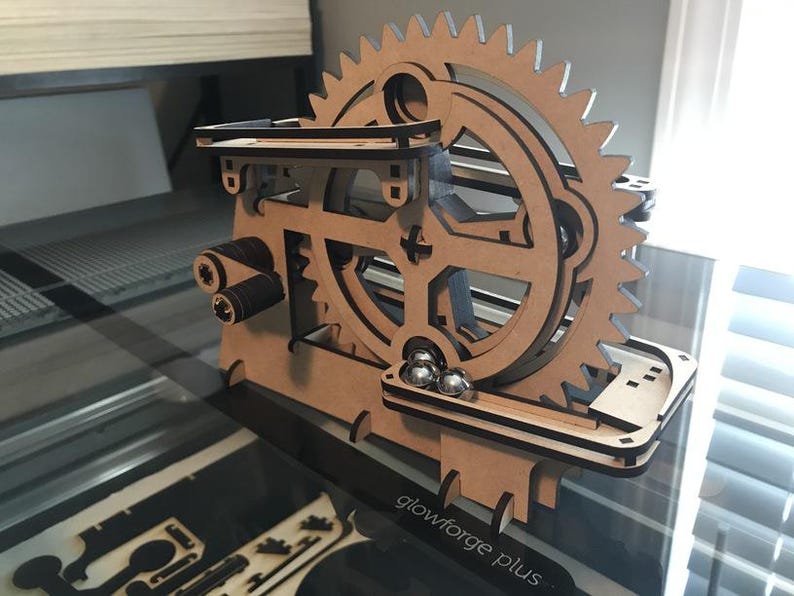 Laser Cut Marble Run Wooden Ball Race SVG Vector File - Etsy