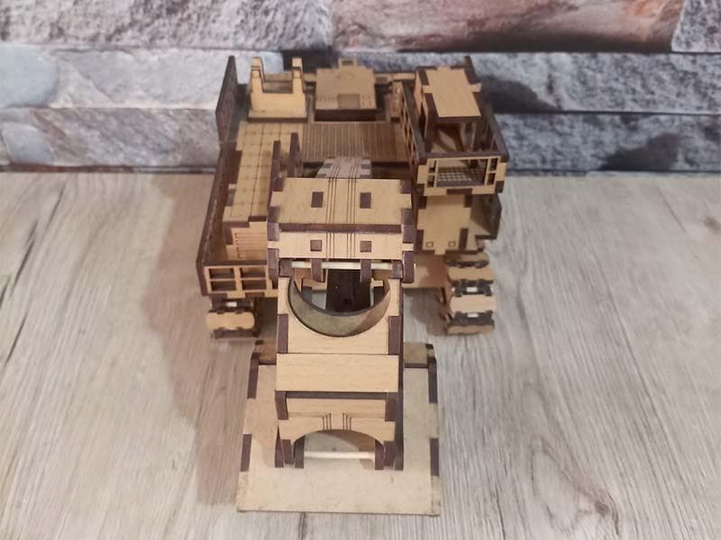 Laser Cut Excavator Machine 3D Toy Model Kit CDR DXF SVG Pdf Ai Vector ...