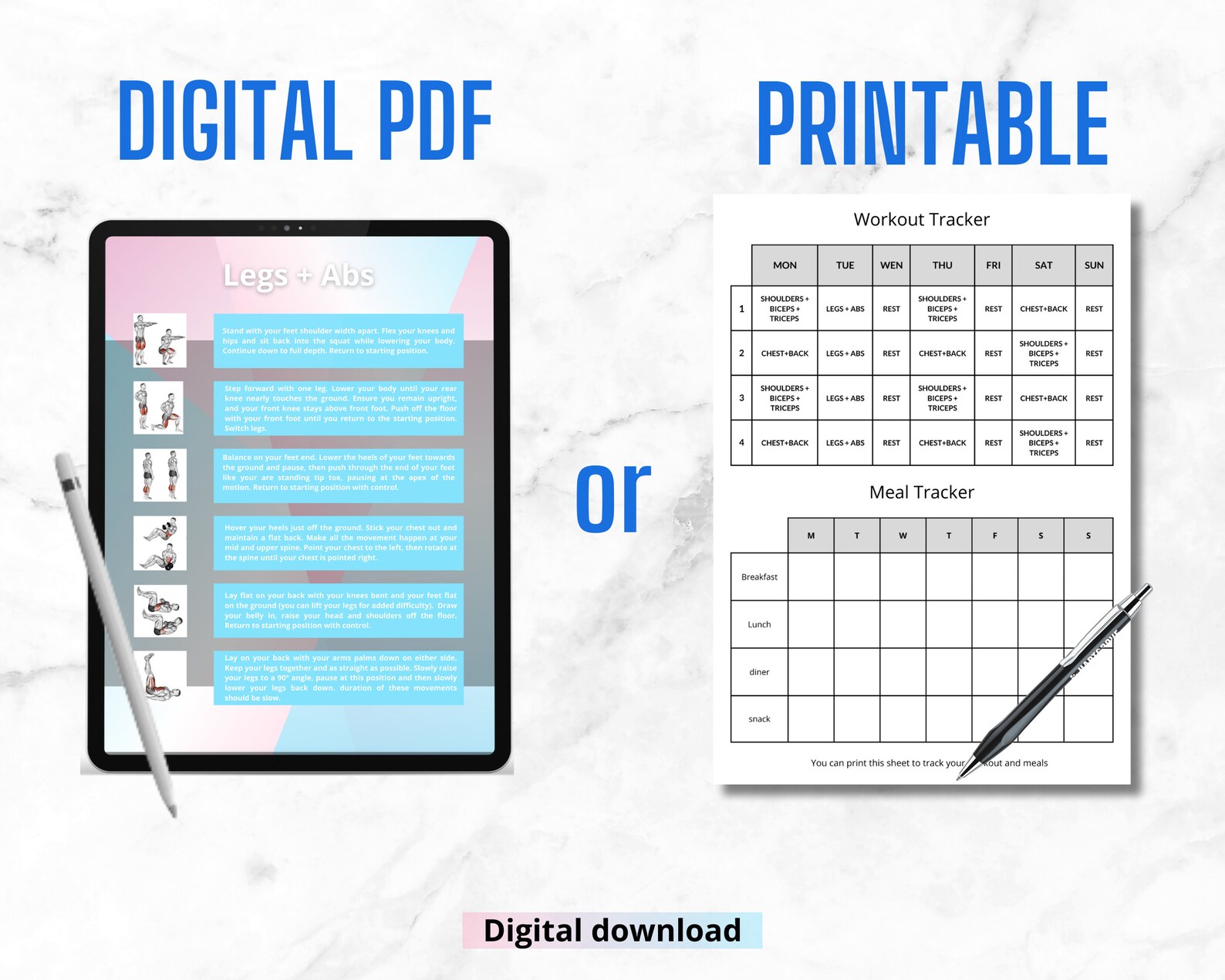 Transmasc Workout Program (4 Weeks Full Body) FTM Fitness Bundle - Etsy