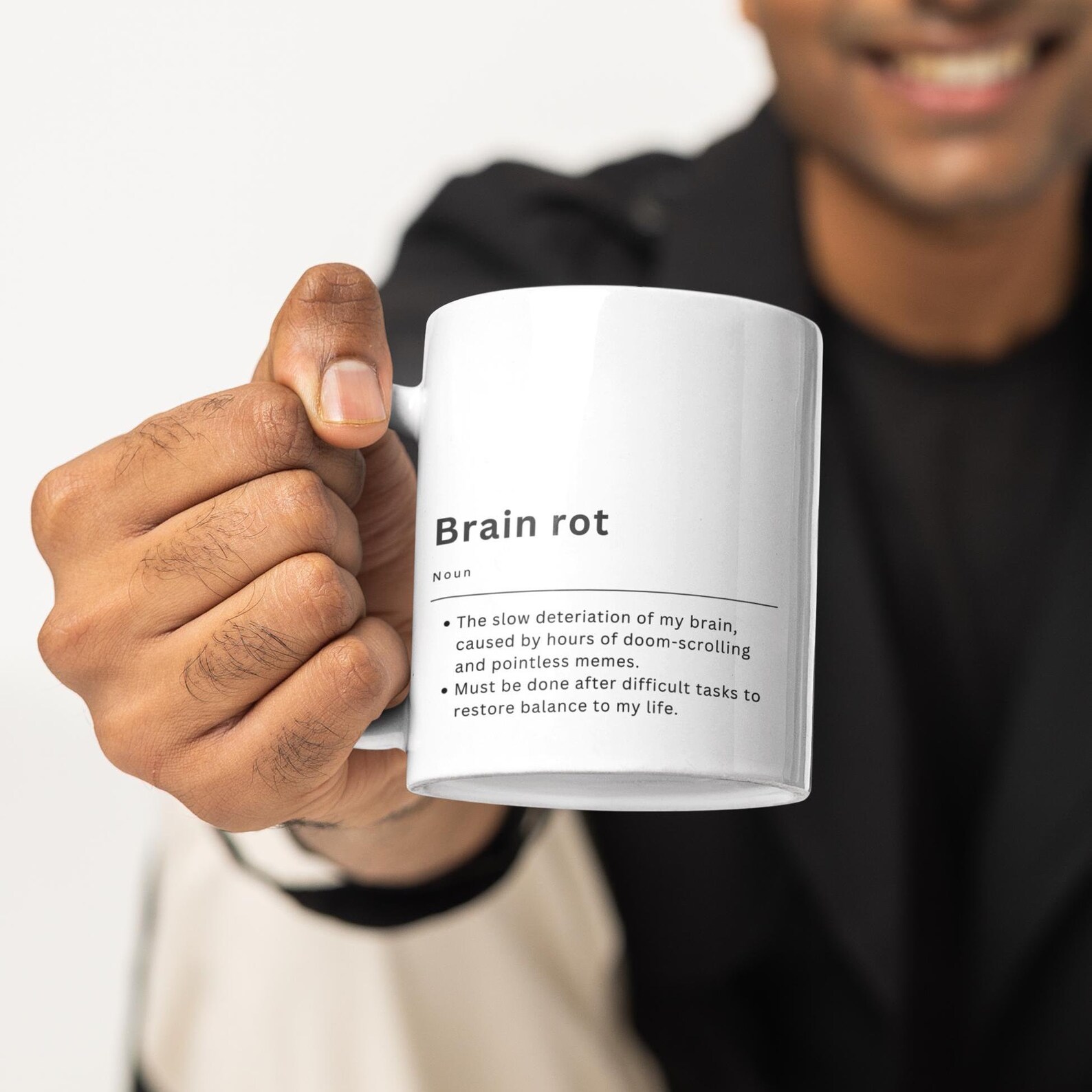Brain Rot Mug! the Gift for Your Friend That Loves Memes and Reels ...