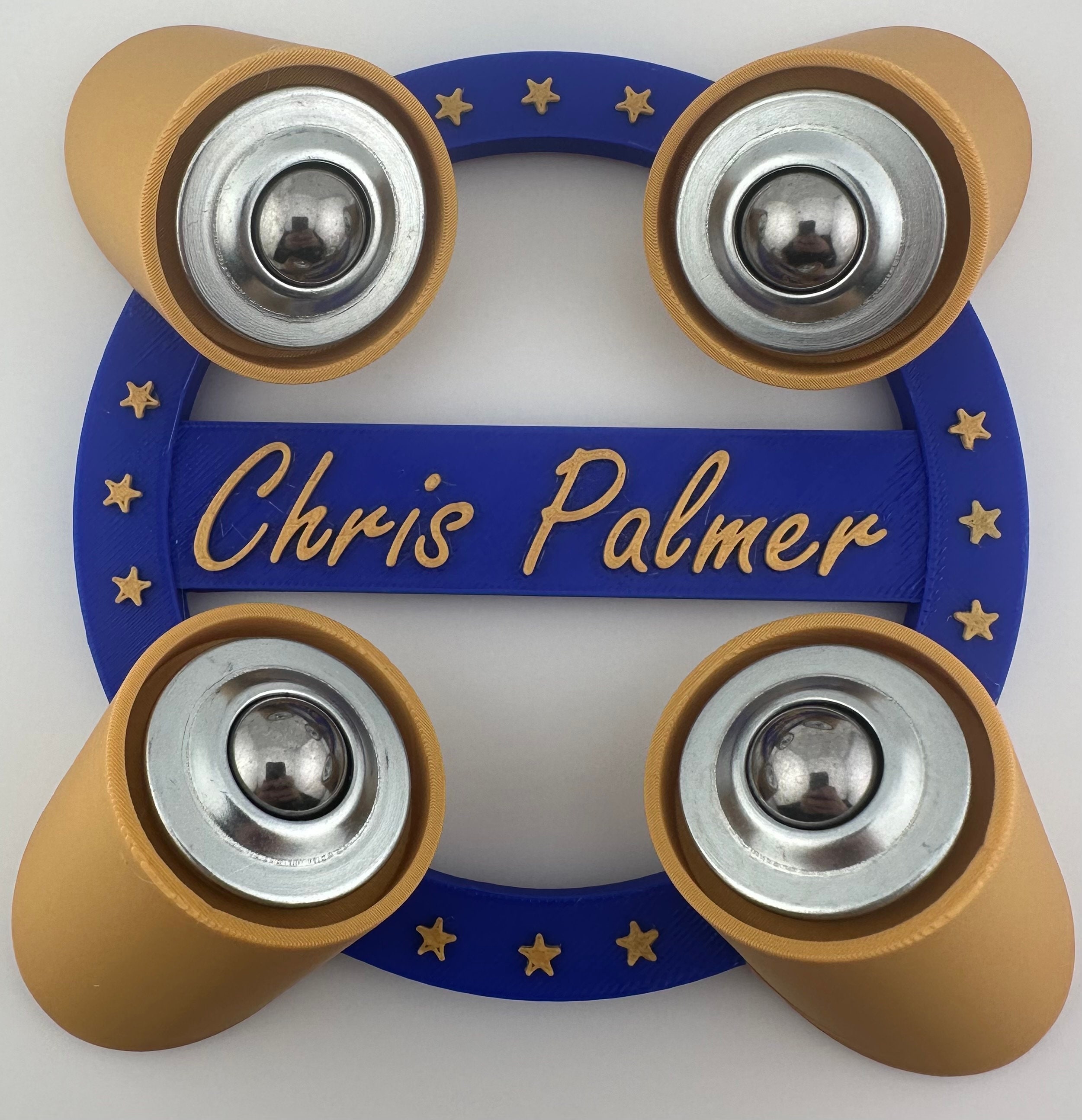 Bowling Ball Spinner/cup/holder - Two Color - Personalized. Steel Ball ...