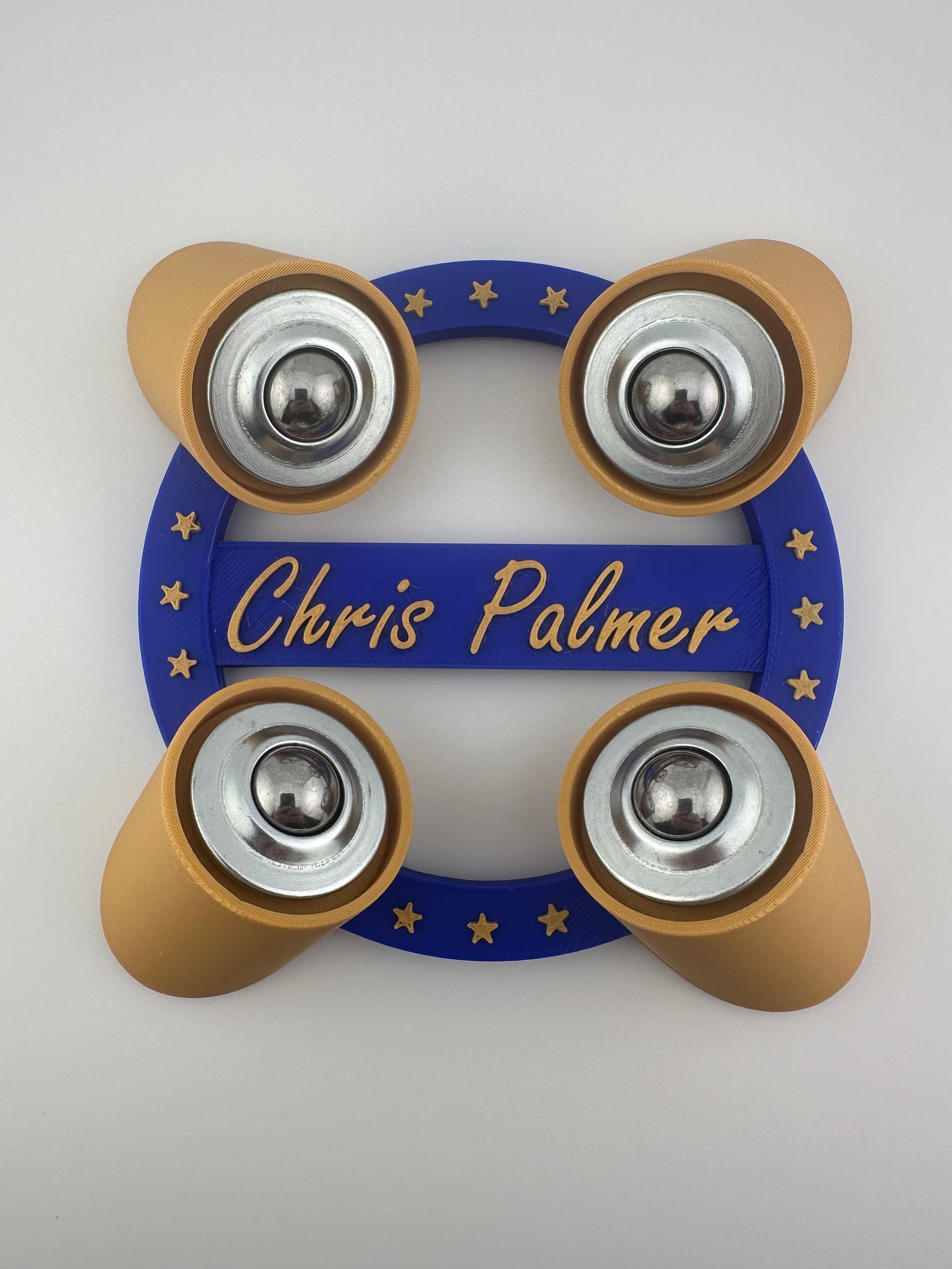 Bowling Ball Spinner/cup/holder - Two Color - Personalized. Steel Ball ...