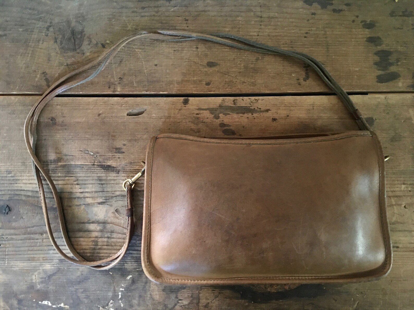1970s Bonnie Cashin COACH Basic Bag Vintage Saddle Brown | Etsy