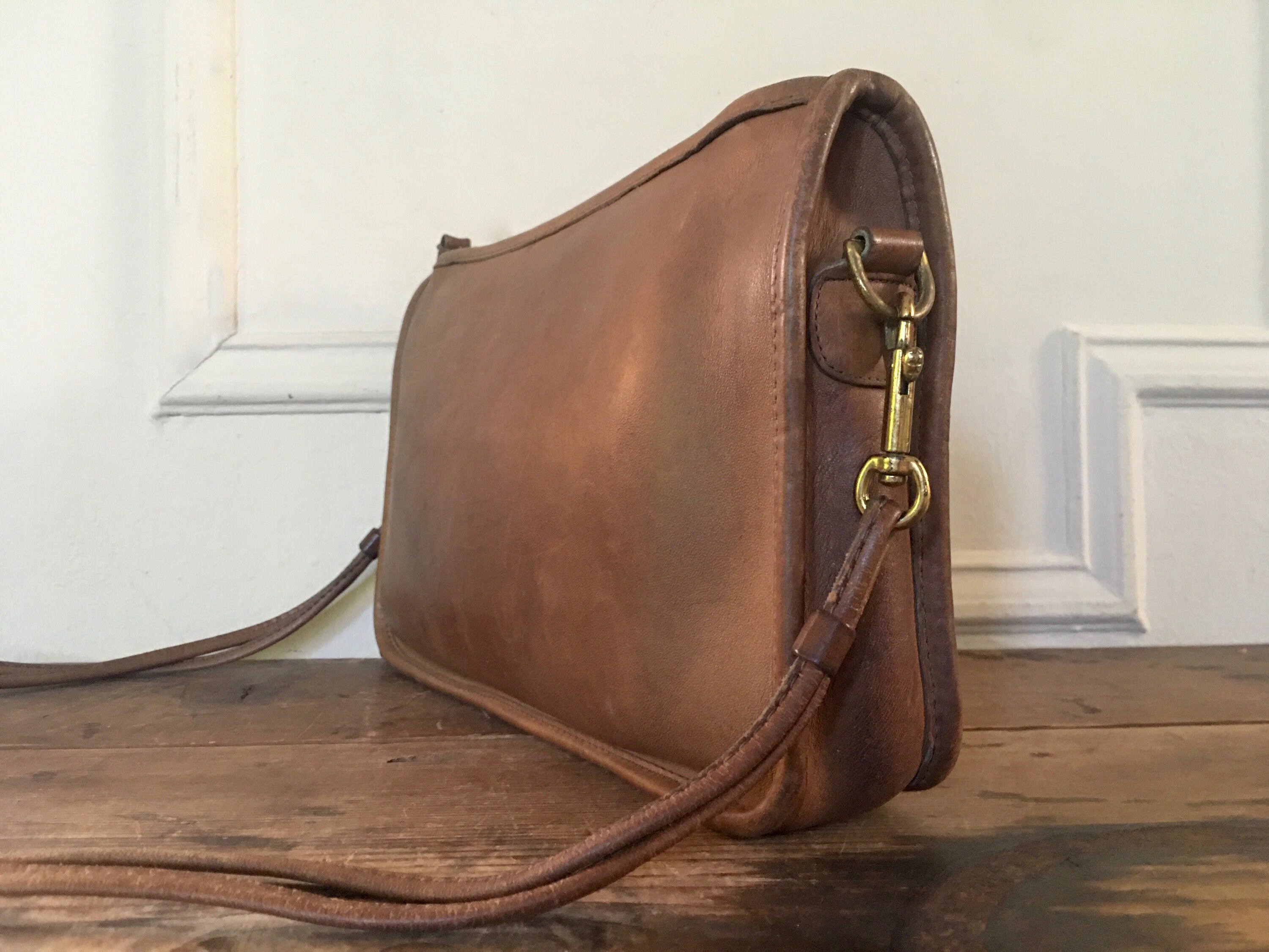 1970s Bonnie Cashin COACH Basic Bag Vintage Saddle Brown | Etsy