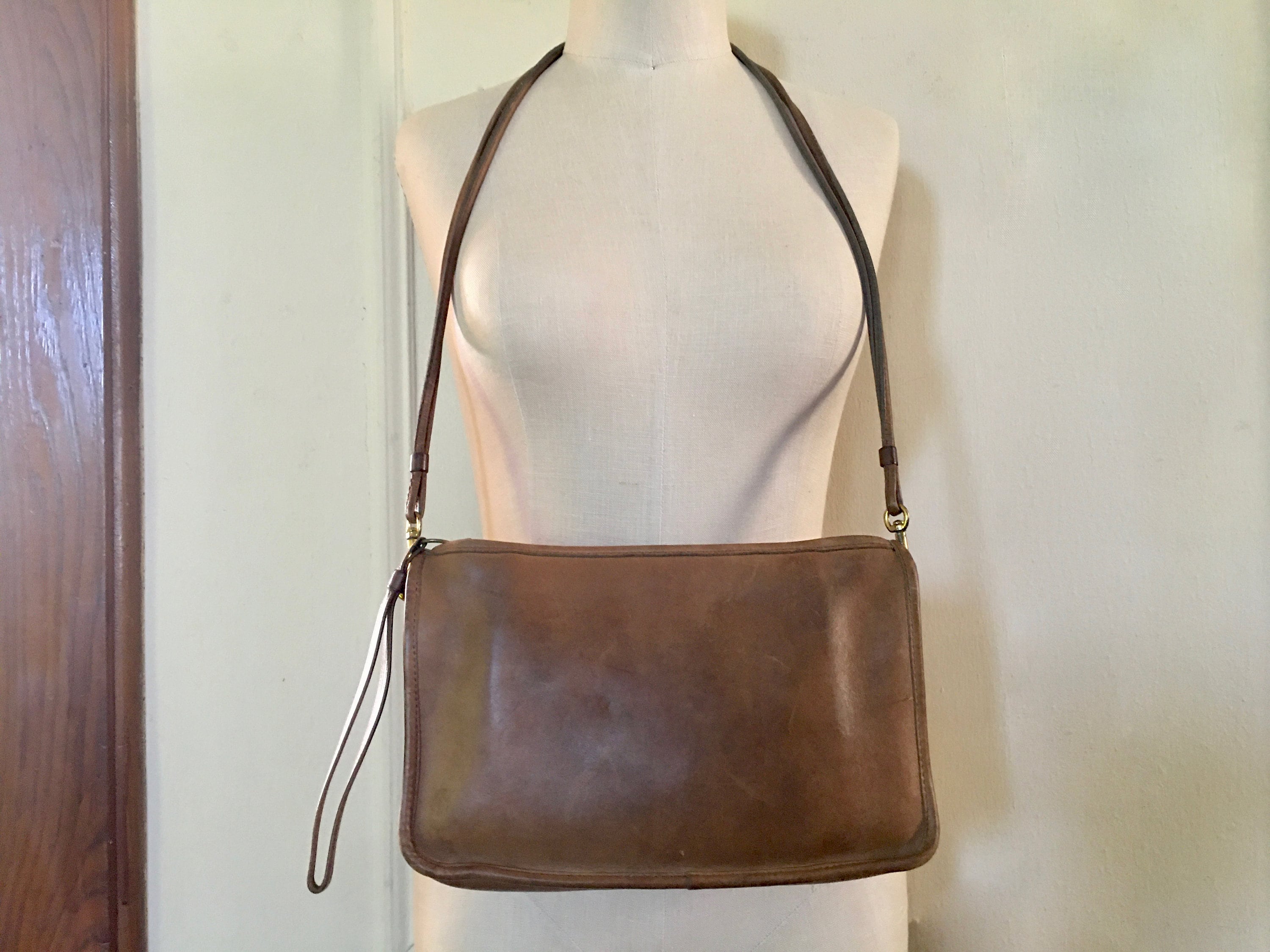 1970s Bonnie Cashin COACH Basic Bag Vintage Saddle Brown | Etsy