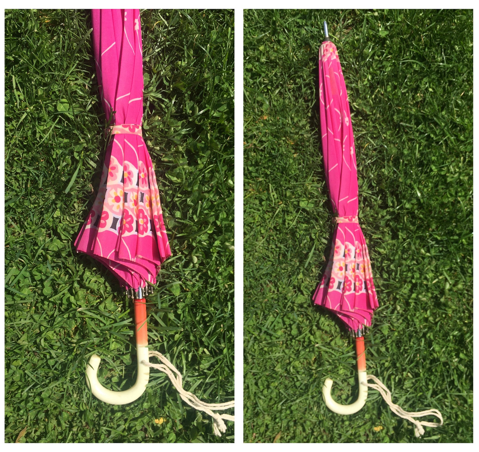 Pink Lattice Vintage 50s Hot Pink Black Grey White - Etsy