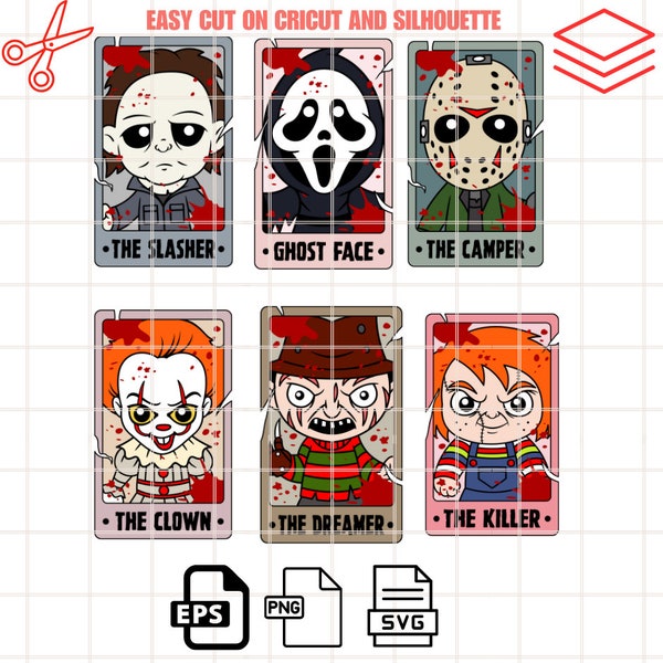 Horror Movie Svg - Etsy