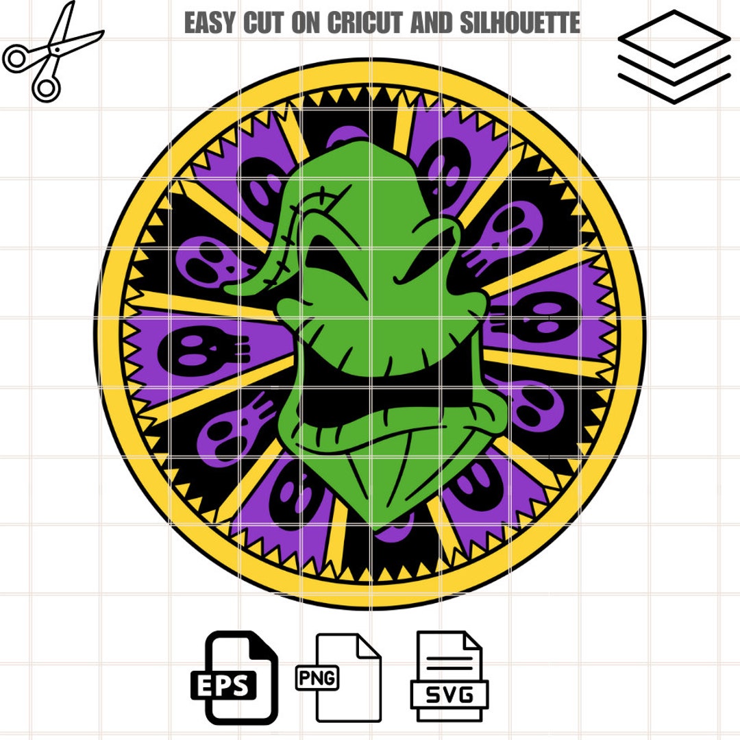 Oogie Boogie Roulette Svg, Nightmare Before Christmas Svg, Halloween ...