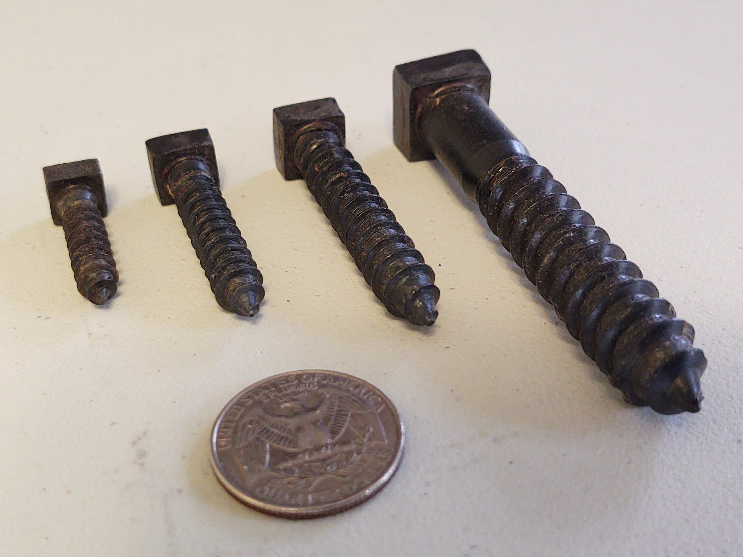 Lag Screws 10pcs Pyramid Square Head - Etsy