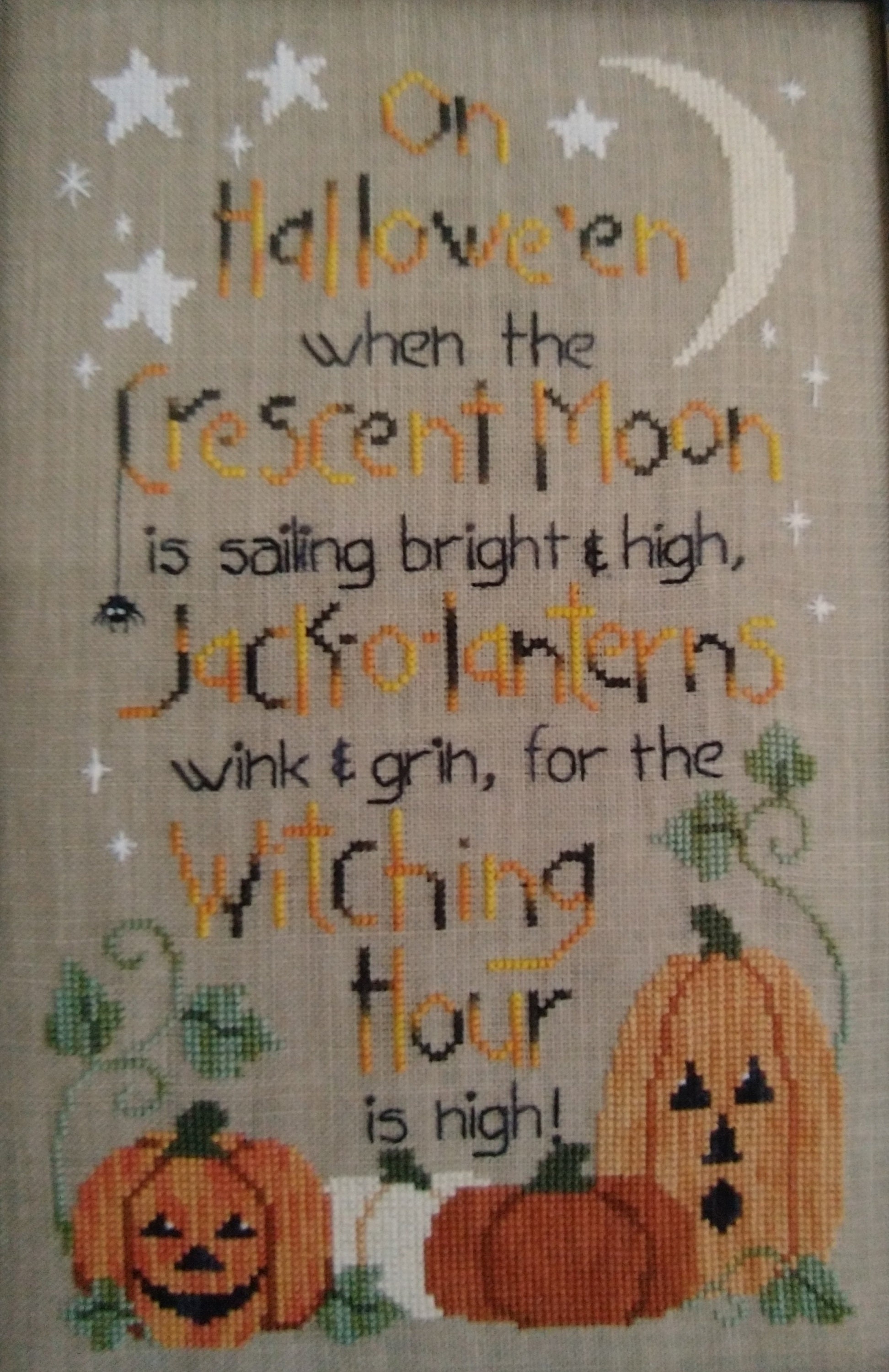 Waxing Moon Designs-witching Hour #110-halloween Pumpkin Jackolantern ...