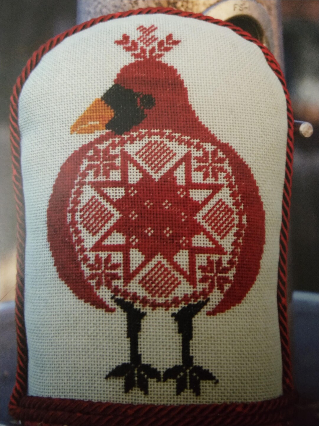 Workbasket Quaker Cardinal Cross Stitch Pattern Quaker Eagle Cross ...