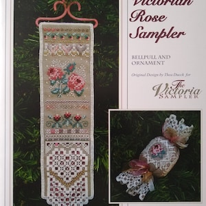 Thea Dueck-victorian Rose Sampler Harddanger and Cross Stitch Pattern ...