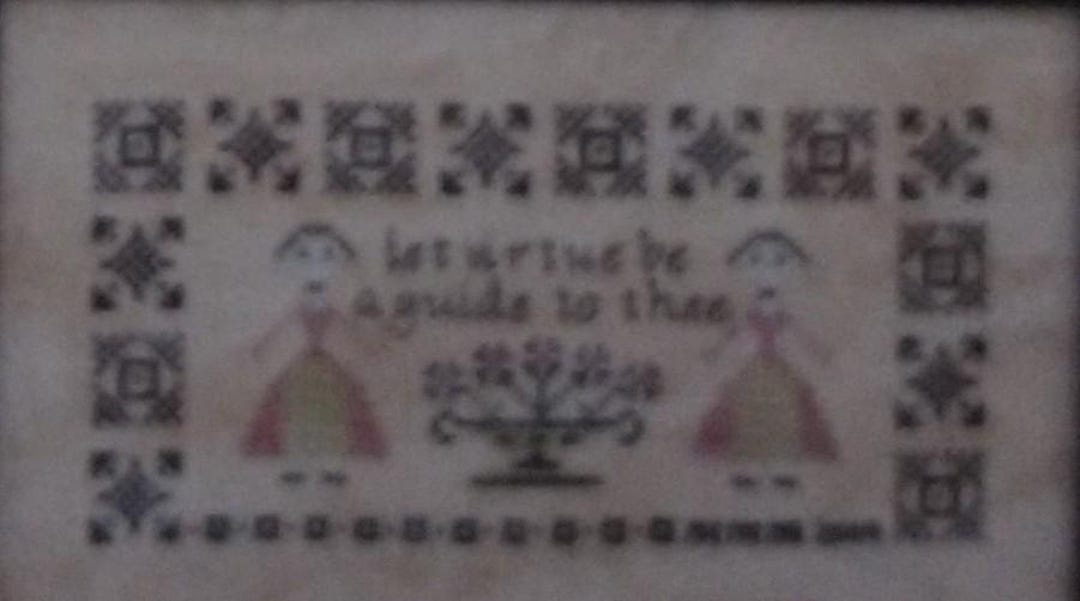 M Designs Sampler Girls Cross Stitch Pattern Toddlers Room Cross Stitch ...