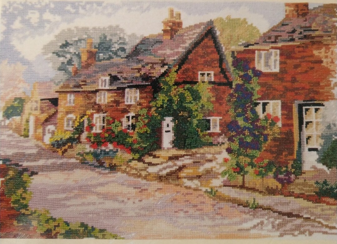 DMC John Hassall-pleasant Row Pc119-the Cottage Collection Chart Quaint ...