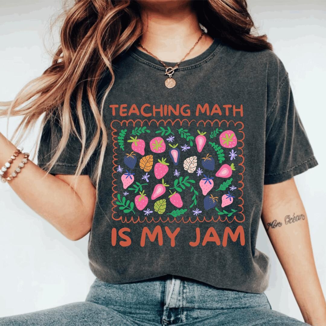 Funny Math Teacher PNG, Math is My Jam Design (digital Download) - Etsy