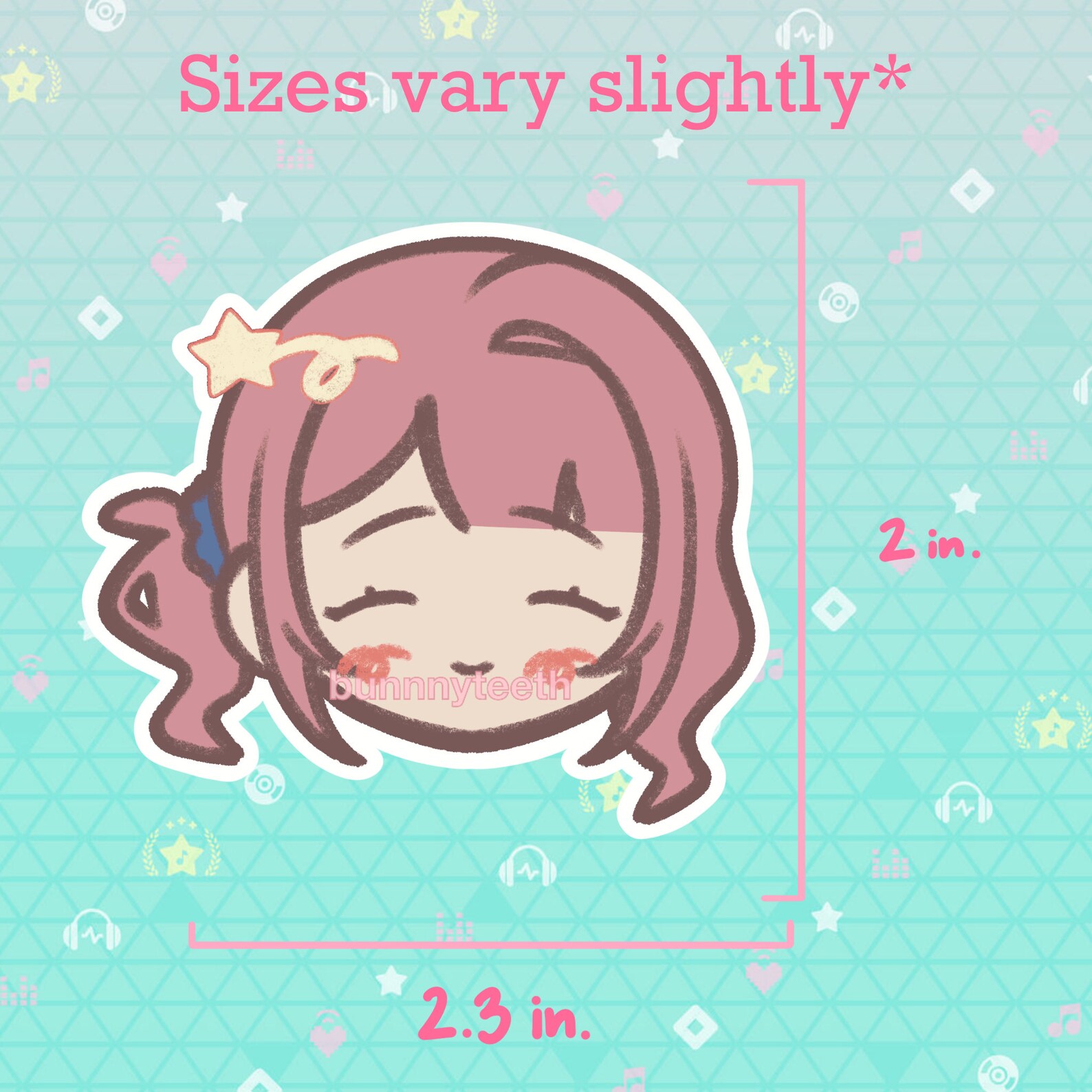 Project Sekai Vocaloid Stickers Handmade - Etsy