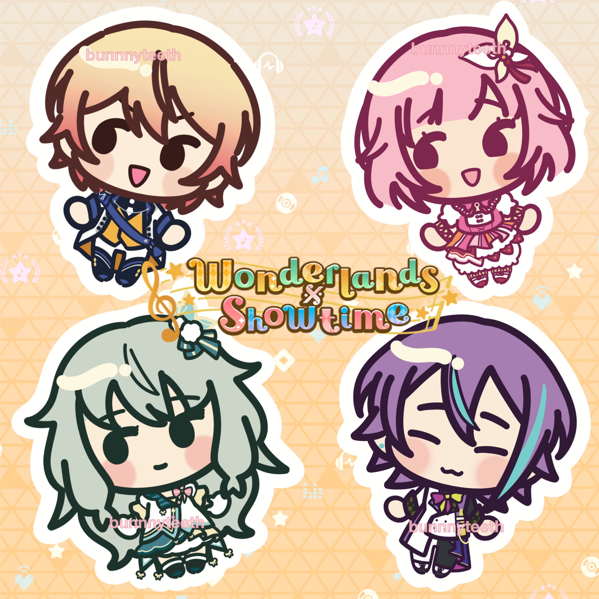 Project Sekai Vocaloid Stickers Handmade - Etsy