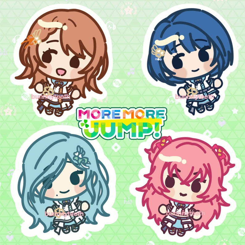 Project Sekai Vocaloid Stickers Handmade - Etsy