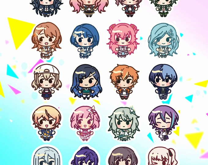 Project Sekai Vocaloid Stickers Handmade - Etsy