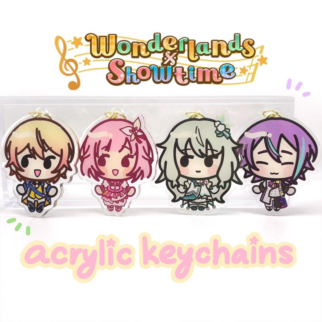 Project Sekai Wonderlandsxshowtime Keychains - Etsy