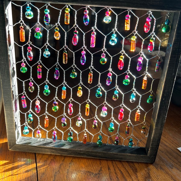 Chicken Wire Sun Catcher - Etsy