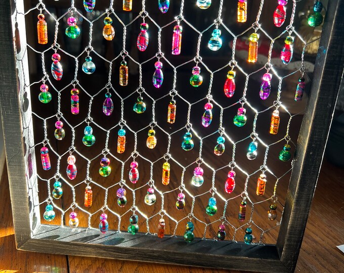 Chicken Wire Suncatcher - Etsy