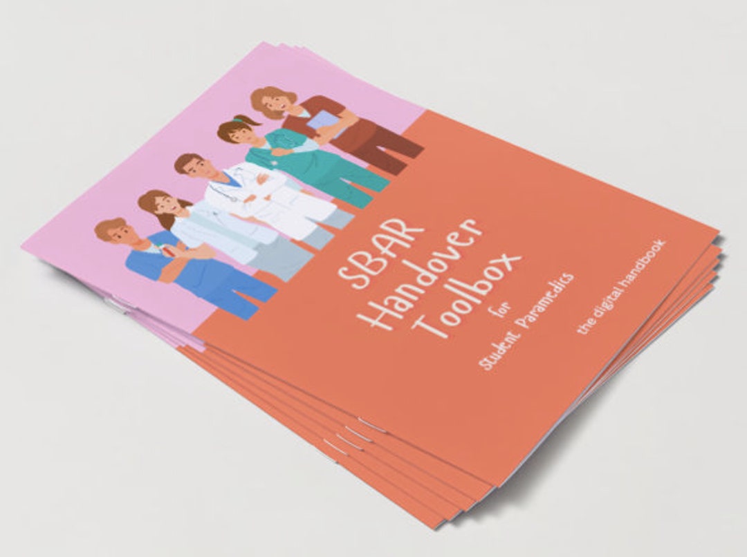 SBAR Handover Toolbox for Student Paramedics Great for iPad & Apple ...