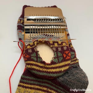 Darning Mini Loom Machine Knitting Tools Hand Tapestry Wood Loom ...