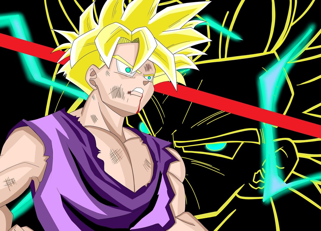 Dragon Ball - Rage of Innocence Gohan - Etsy