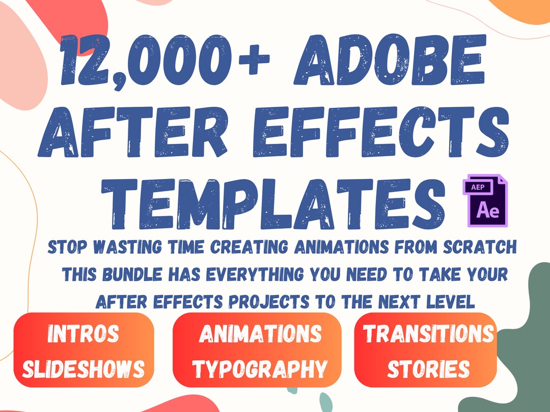 12,000+ Adobe After Effects Templates: Video Editing, Motion Graphics ...
