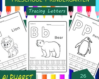 26 Printable Alphabet I Know My Letters Worksheets. Preschool ...