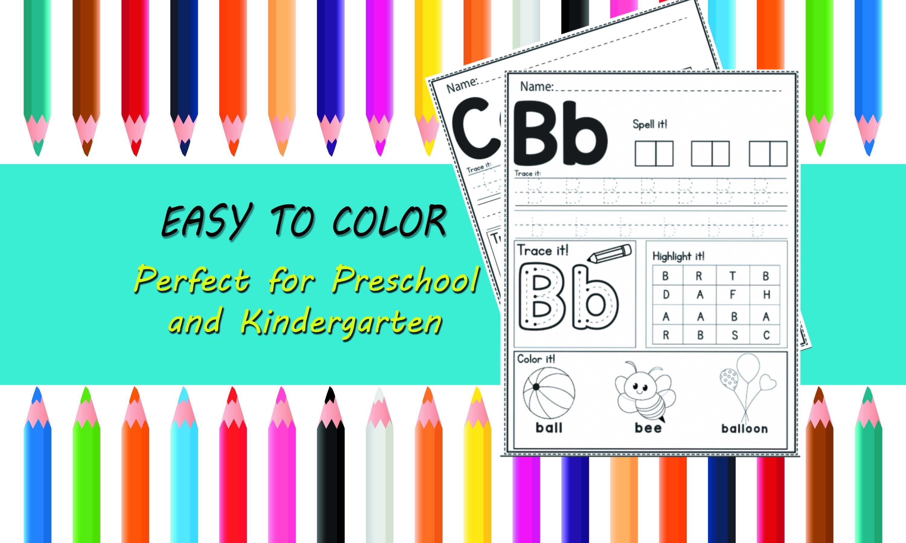 26 Printable Alphabet I Know My Letters Worksheets. Preschool ...