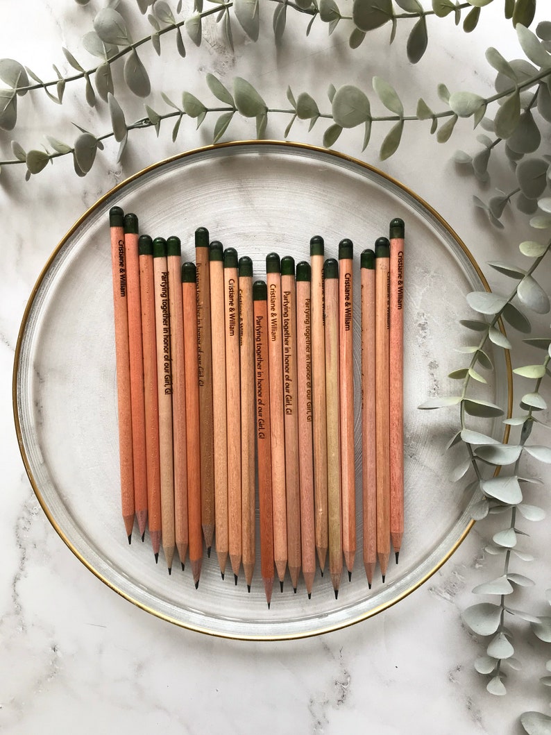Plantable Engraved Pencil With Seeds, Eco Friendly Flower Seed Pencil ...