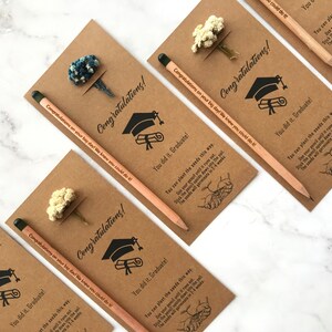 Personalized Graduation Pencils, Graduation Students Gifts, Class of ...