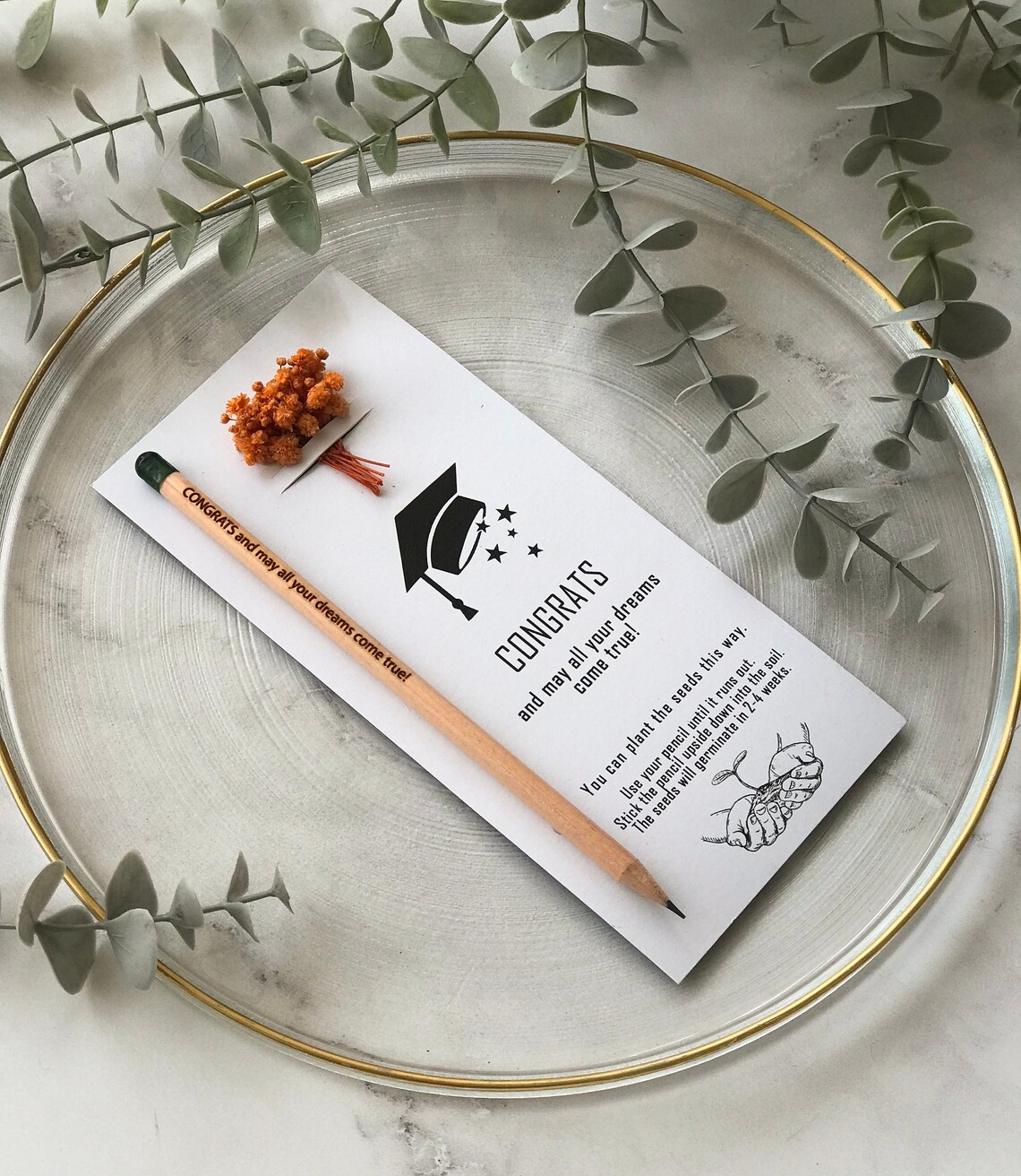 Custom Graduation Pencil Gifts, Affordable Graduation Favors ...