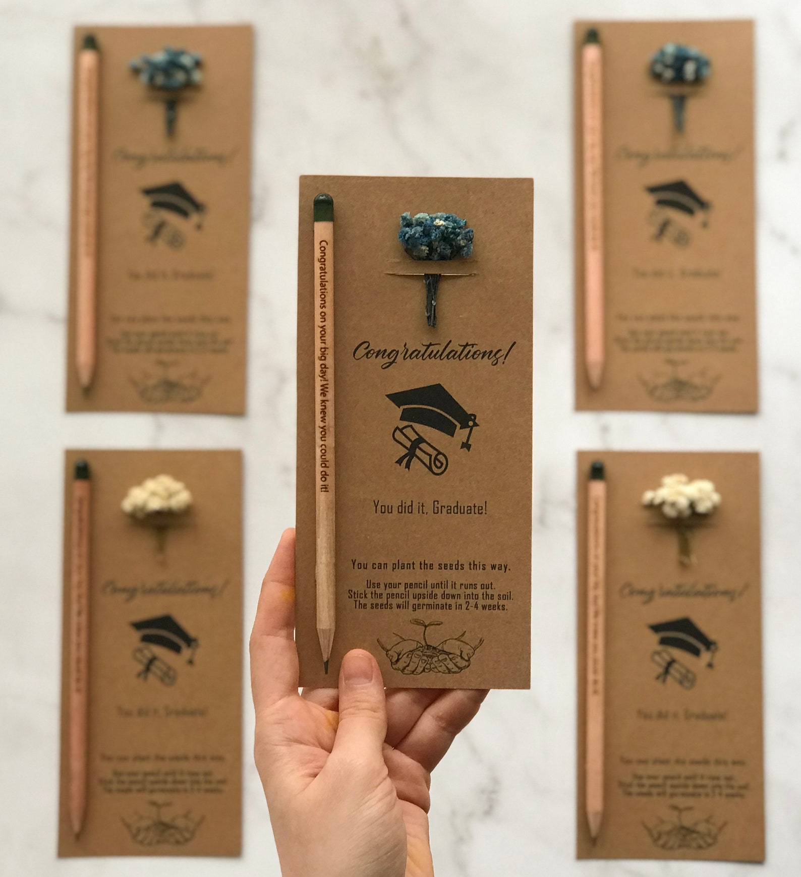 Personalized Graduation Pencils, Graduation Students Gifts, Class of ...