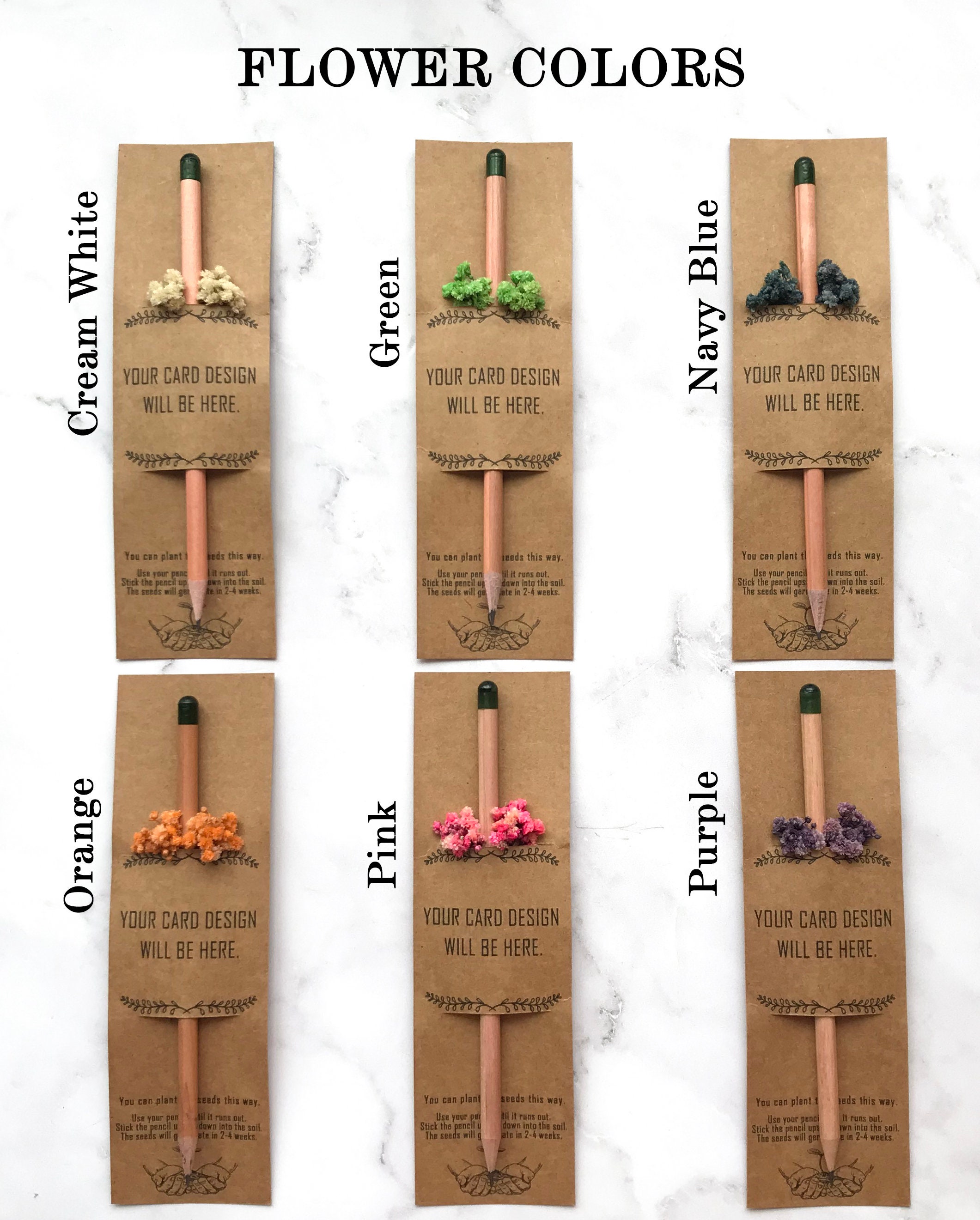 Seed Pencil Gifts for Customers, Promotional Pencil Gifts in Bulk ...