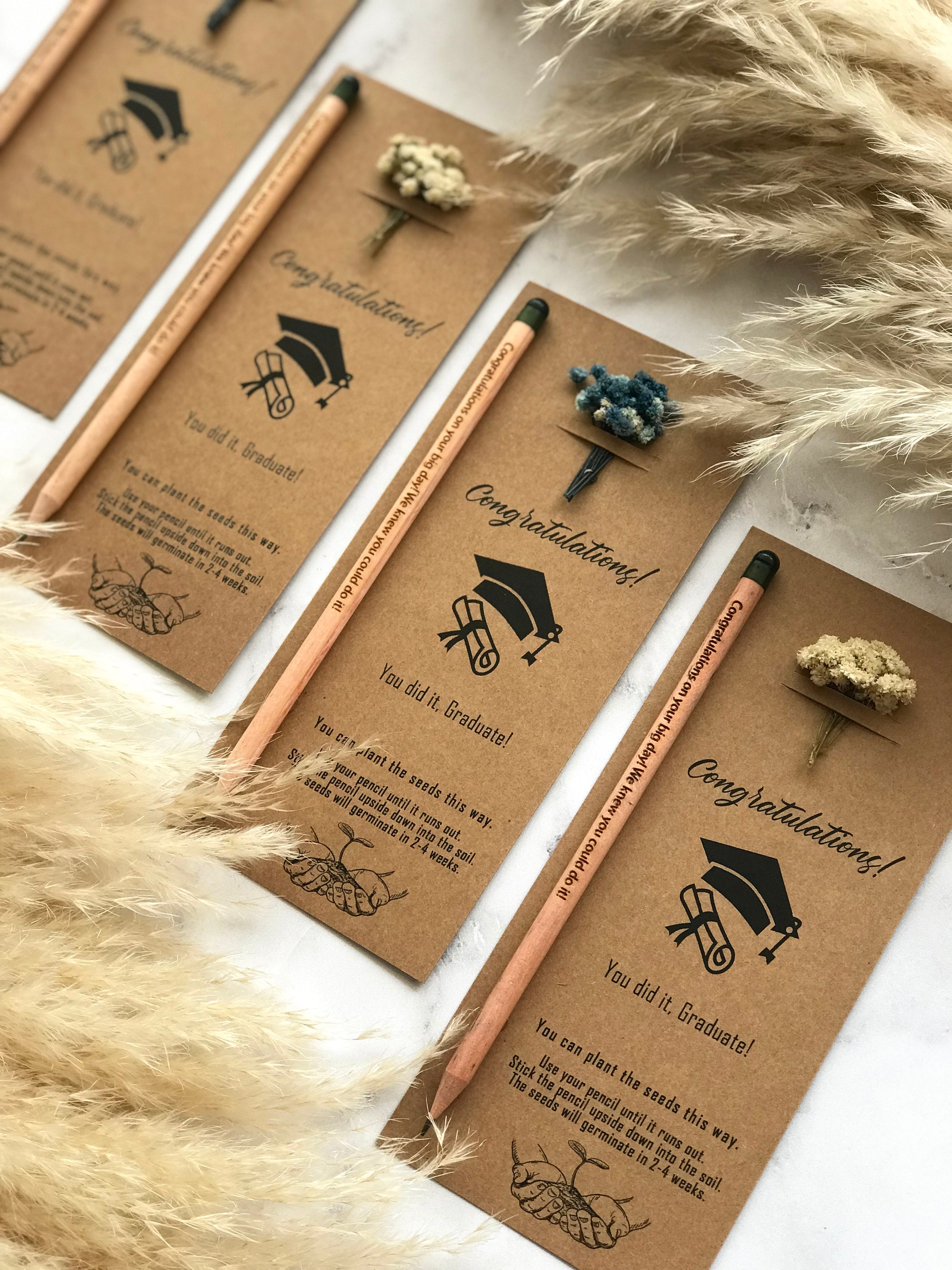 Personalized Graduation Pencils, Graduation Students Gifts, Class of ...