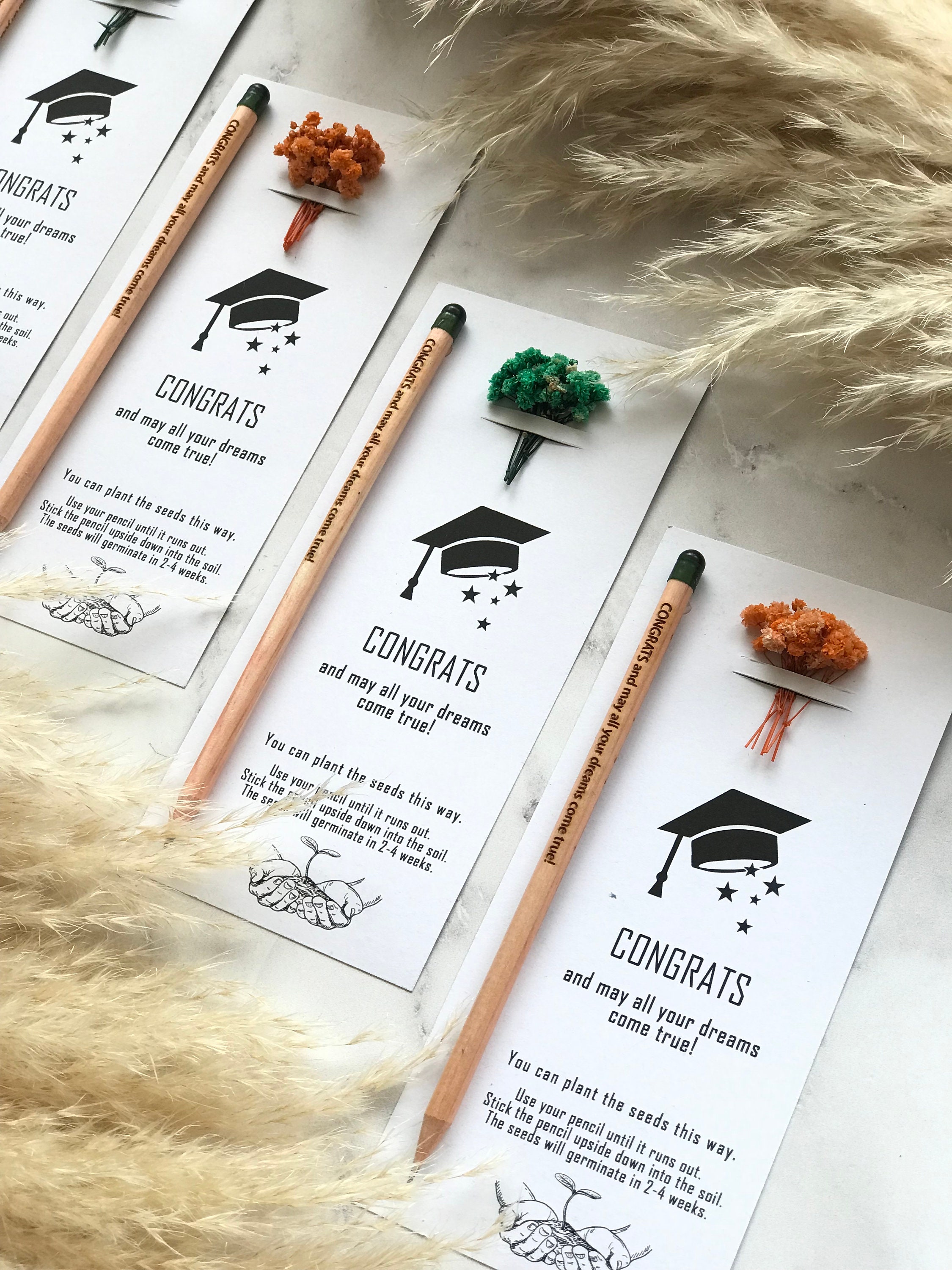Custom Graduation Pencil Gifts, Affordable Graduation Favors ...