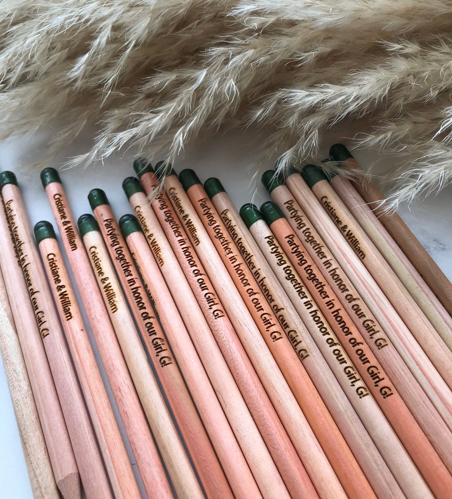 Plantable Engraved Pencil With Seeds, Eco Friendly Flower Seed Pencil ...