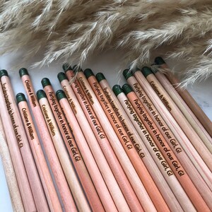 Plantable Engraved Pencil With Seeds, Eco Friendly Flower Seed Pencil ...