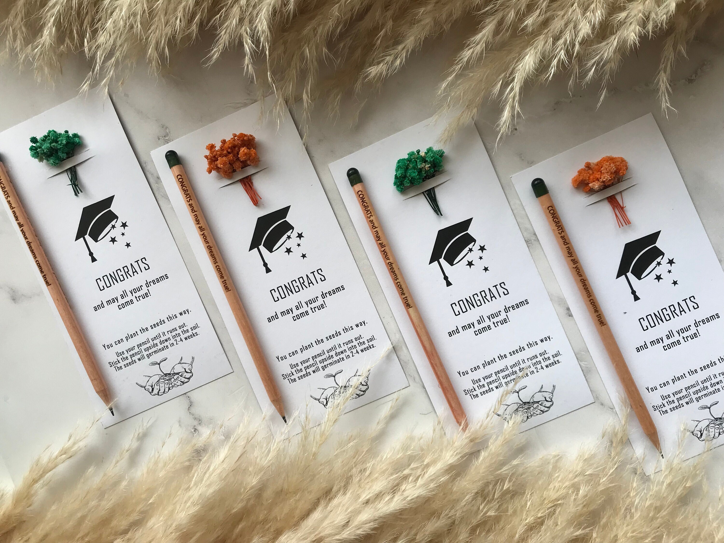 Personalized Graduation Pencil Favors, Graduation Ceremony Gift, Gift ...