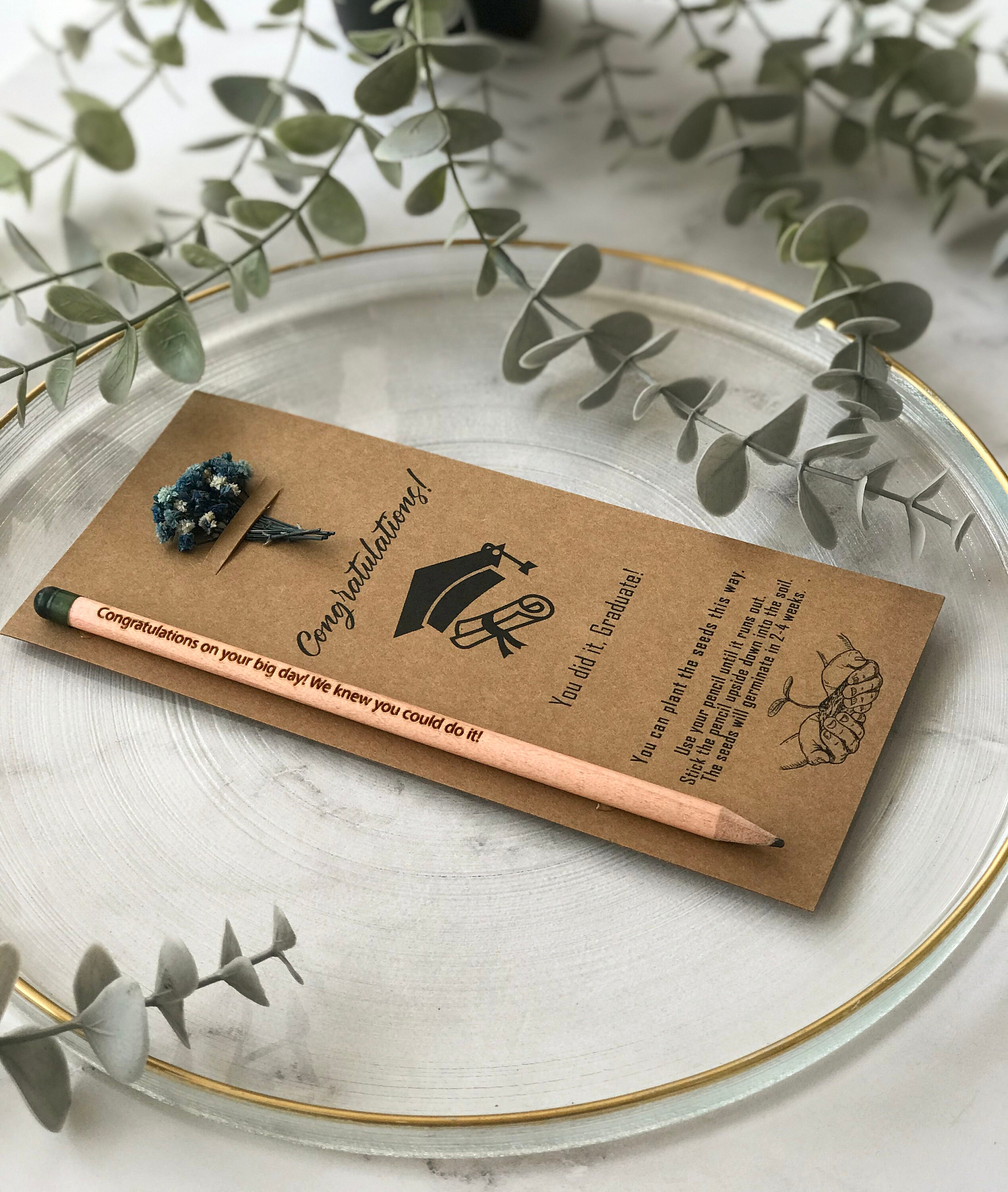 Personalized Graduation Pencils, Graduation Students Gifts, Class of ...