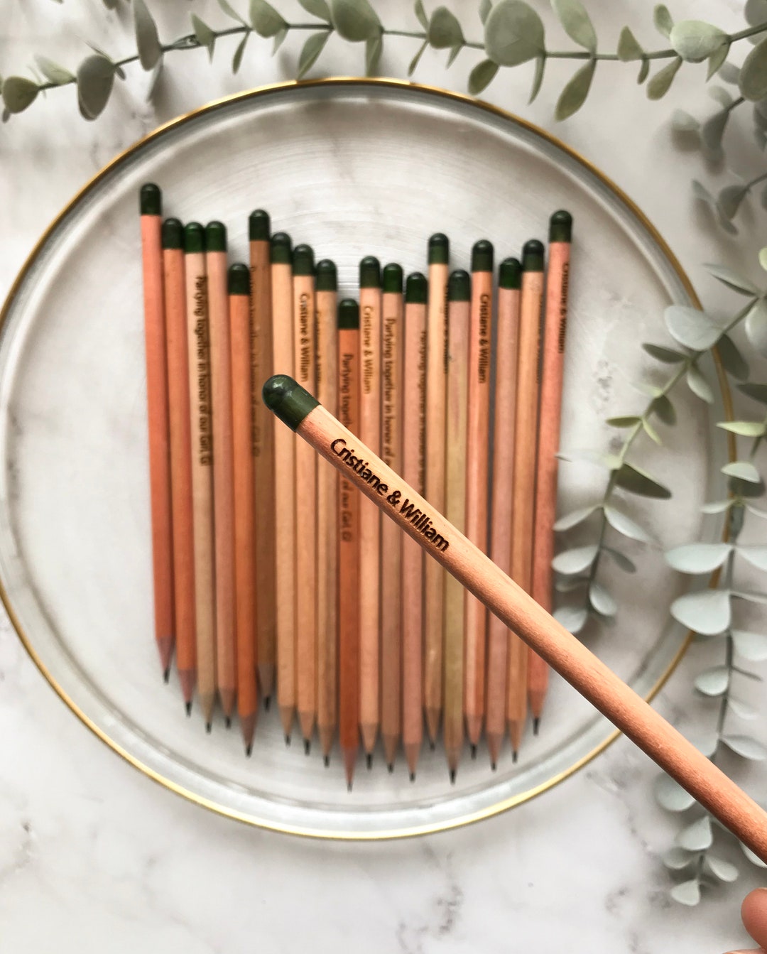 Plantable Engraved Pencil With Seeds, Eco Friendly Flower Seed Pencil ...