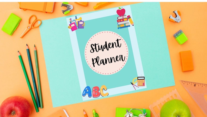 Student Planner for Your Student Every School Days - Etsy